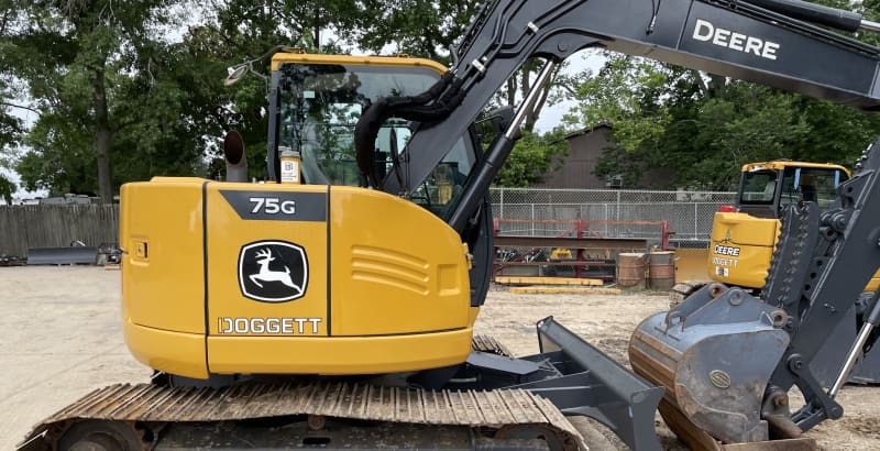 Used 2021 John Deere 75G Excavator #A9201992 for sale