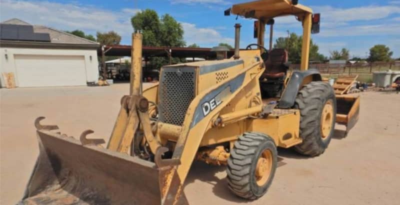 Used 2005 John Deere 210LE Wheel loader #A9763391 for sale