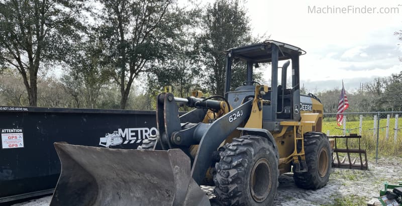 Used 2006 John Deere 624J Wheel loader #A6819101 for sale