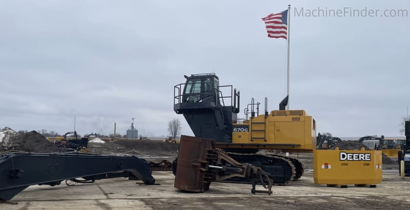 Used 2015 John Deere 670G LC Excavator #A1573731 for sale