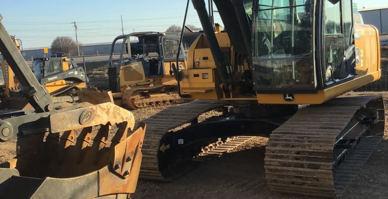 Used 2022 John Deere 210G LC Excavator #A1622663 for sale