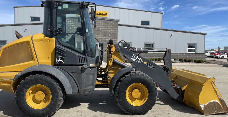Used 2020 John Deere 324L Wheel loader #A0514948 for sale