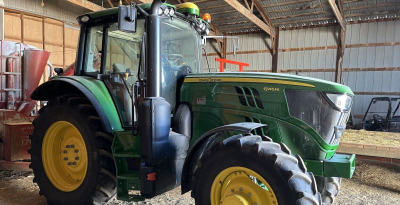 Used 2023 John Deere 6145M Cab #A2340237 for sale