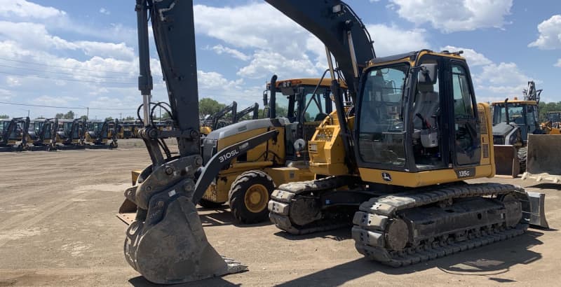 Used 2022 John Deere 135G Excavator #A7003386 for sale