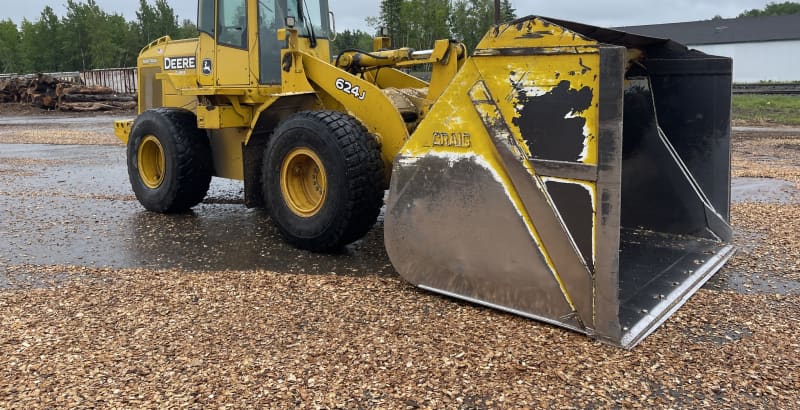 Used 2006 John Deere 624J Wheel loader #A3345367 for sale
