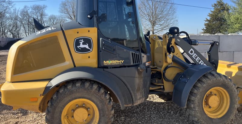 Used 2021 John Deere 324L Wheel loader #A8621060 for sale