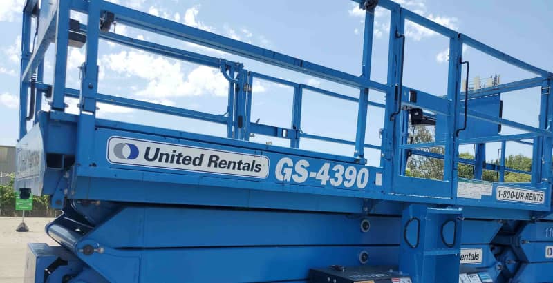 Used 2017 Genie GS-4390 RT Rough Terrain #A8757994 for sale