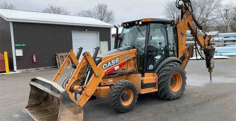Used 2016 Case 590SN Backhoe loader #A0750619 for sale