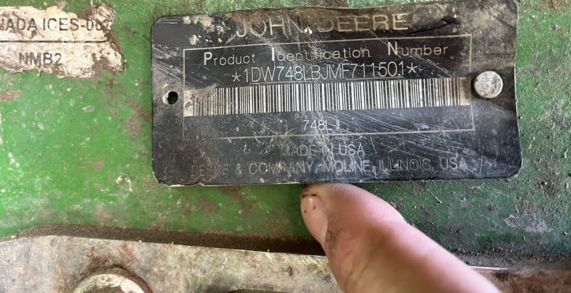 Used 2021 John Deere 748L-II #A7338188 for sale