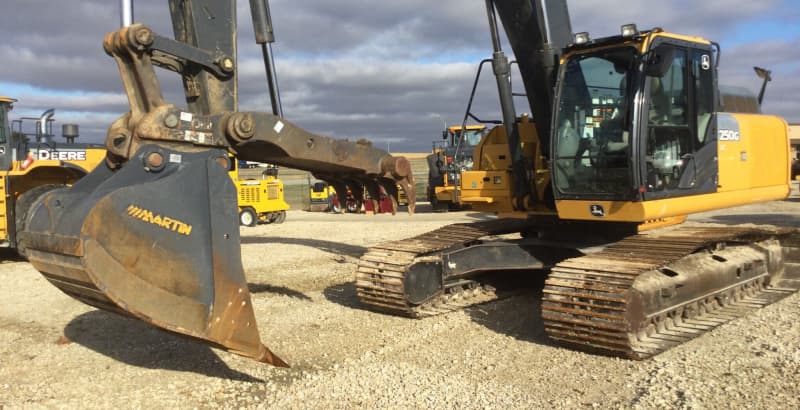 Used 2017 John Deere 250G LC Excavator #A8087327 for sale