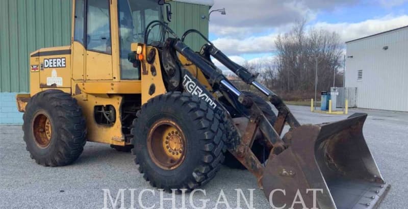 Used 2000 John Deere TC54H Wheel loader #A8135020 for sale