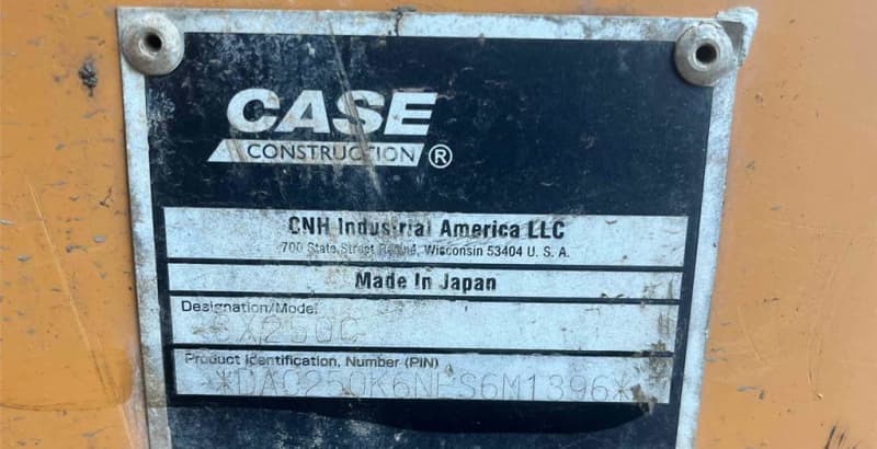 Used 2015 CASE CX250C Excavator #A4198453 for sale