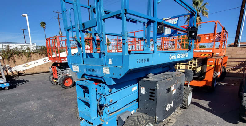Used 2017 Genie GS-2669 RT Rough Terrain #A7272481 for sale