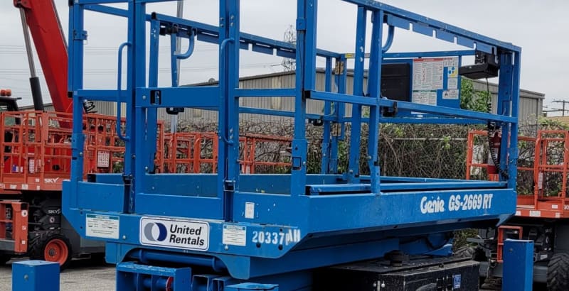 Used 2018 Genie GS-2669 RT Rough Terrain #A7662715 for sale