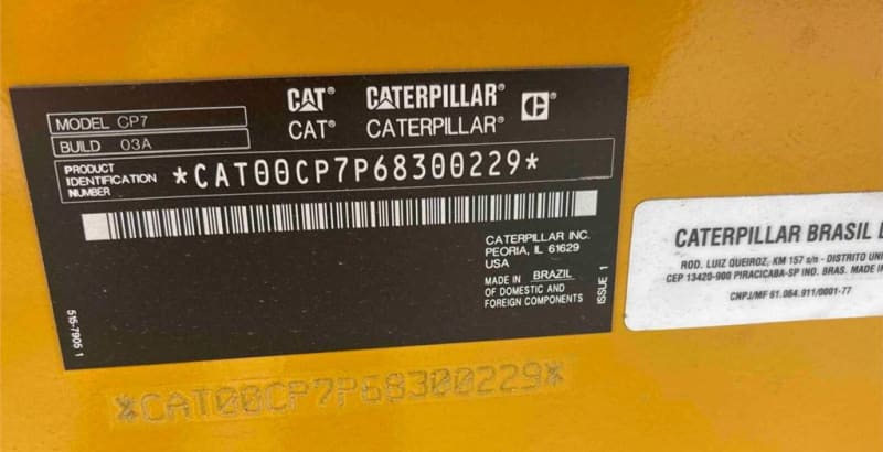 Used 2025 Caterpillar CP7 Compactor #A8587447 for sale