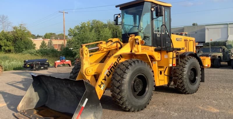 Used 2005 Hyundai HL757-7 Wheel loader #A4442966 for sale