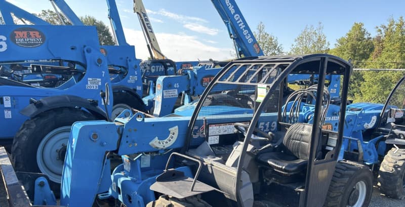 Used 2018 Genie GTH-5519 Telehandler #A6280641 for sale