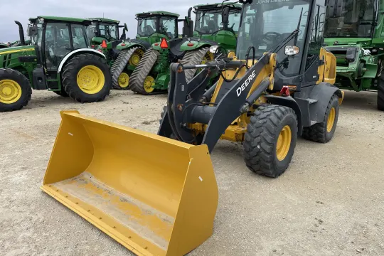 Used 2021 John Deere 324L Wheel loader #A0110245 for sale