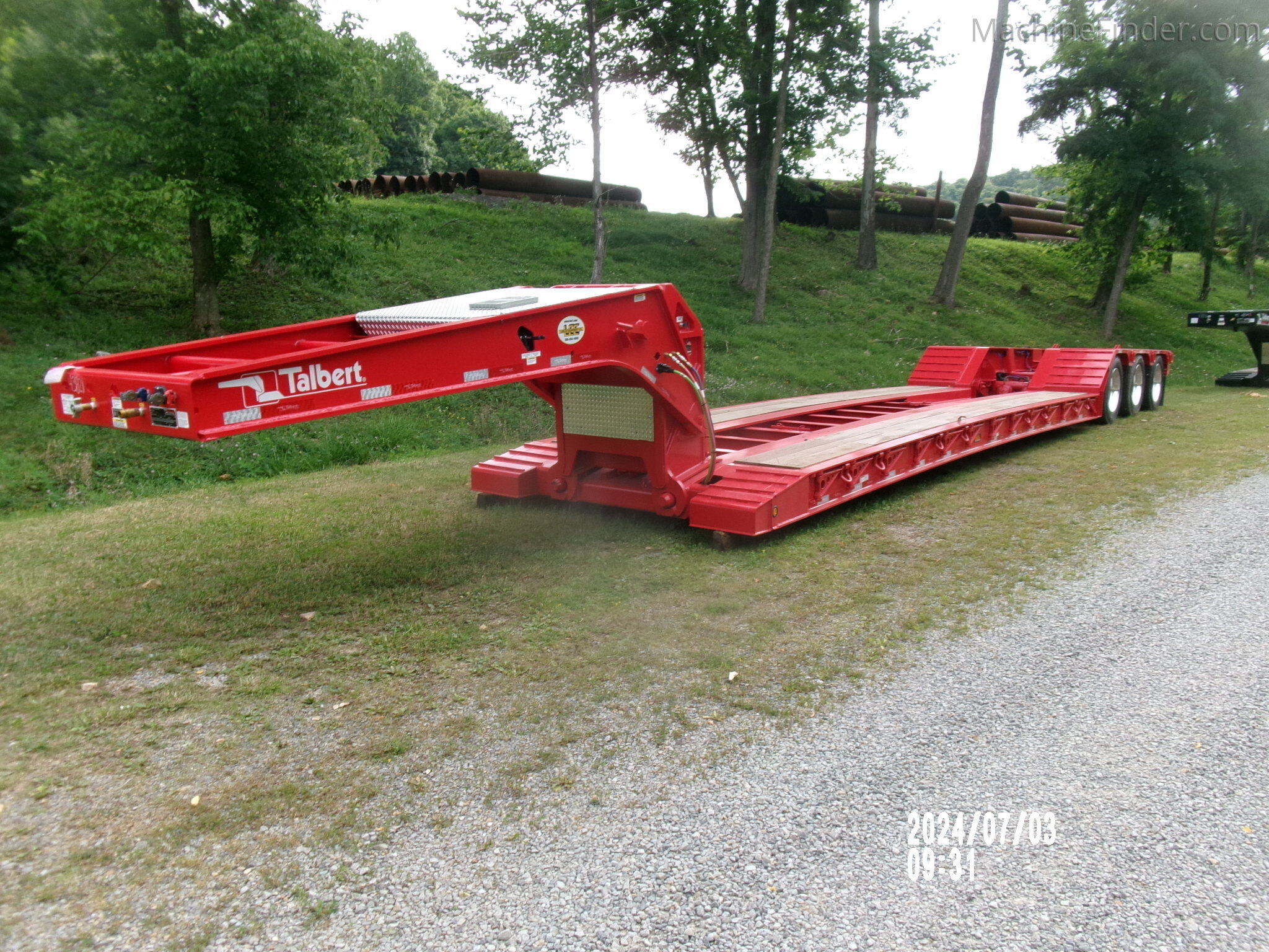 Used Lowboy Trailers Under 200k for sale - Boom & Bucket