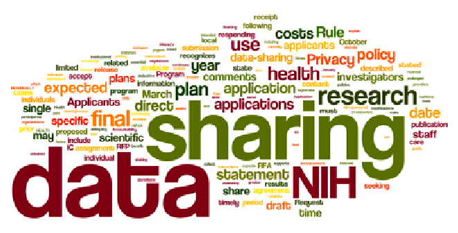 fig-1-wordle-of-the-final-nih-statement-on-sharing-research-data - Hazboom