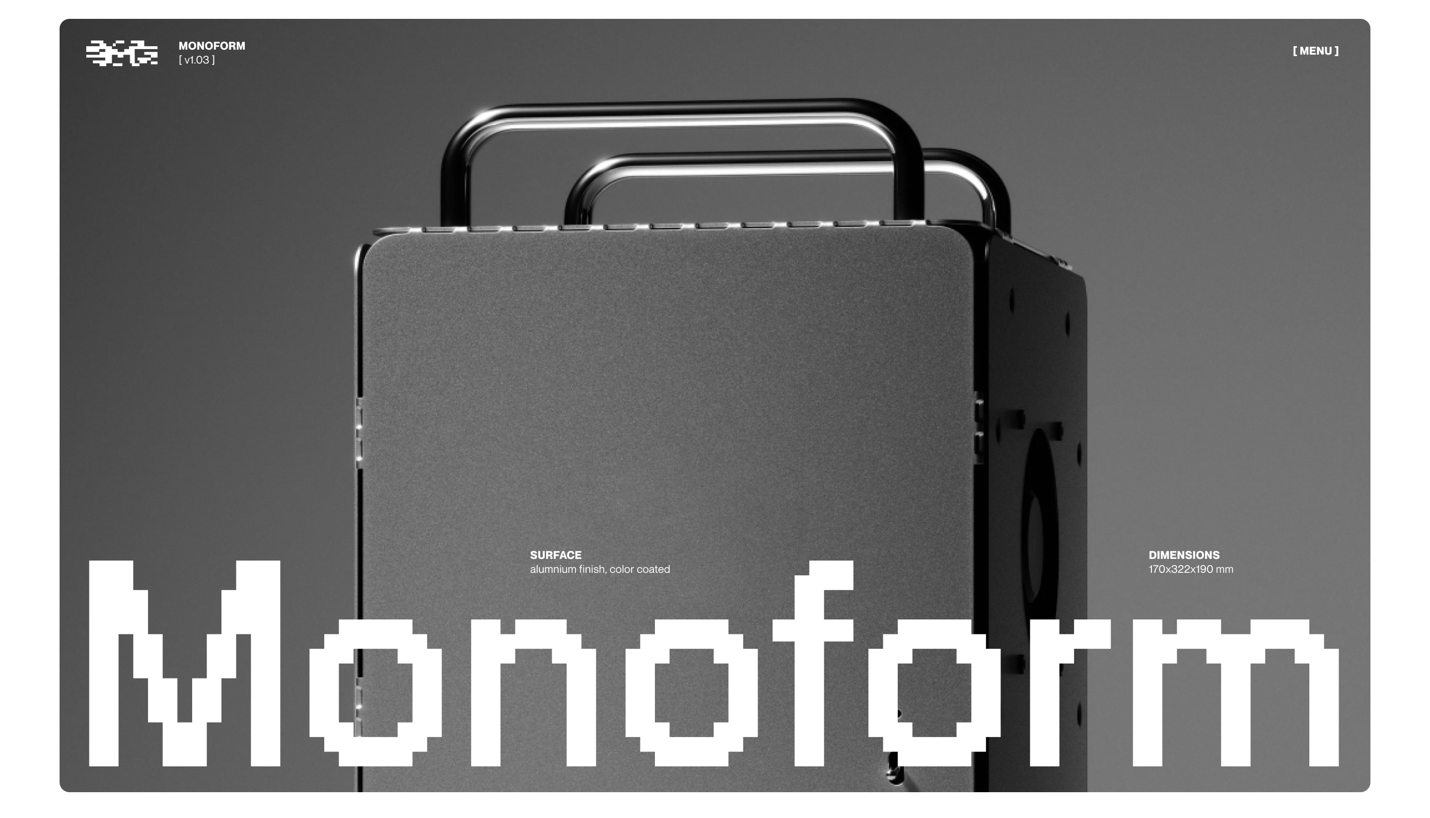 Monoform by Bornfight Studio