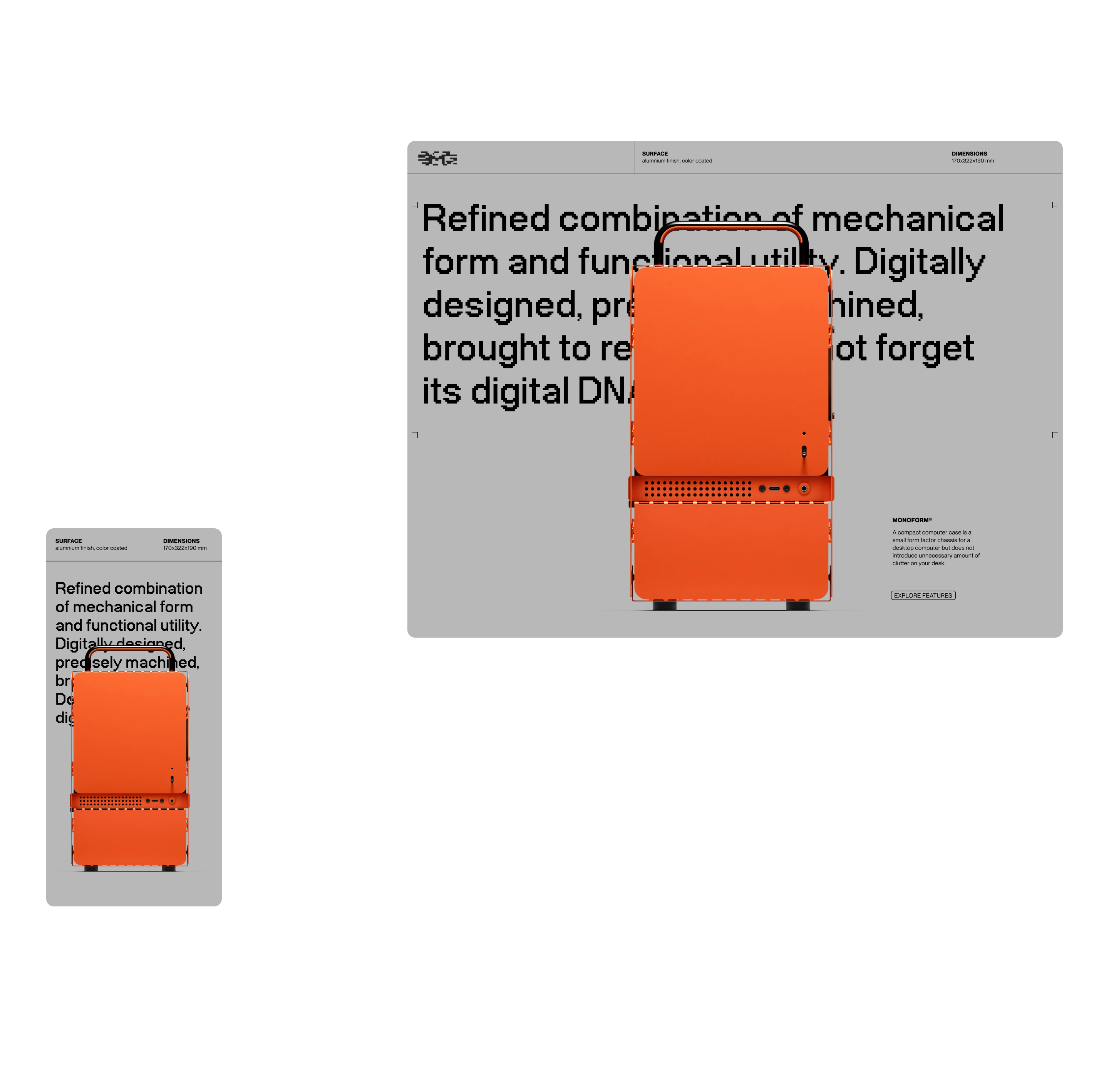 Monoform by Bornfight Studio