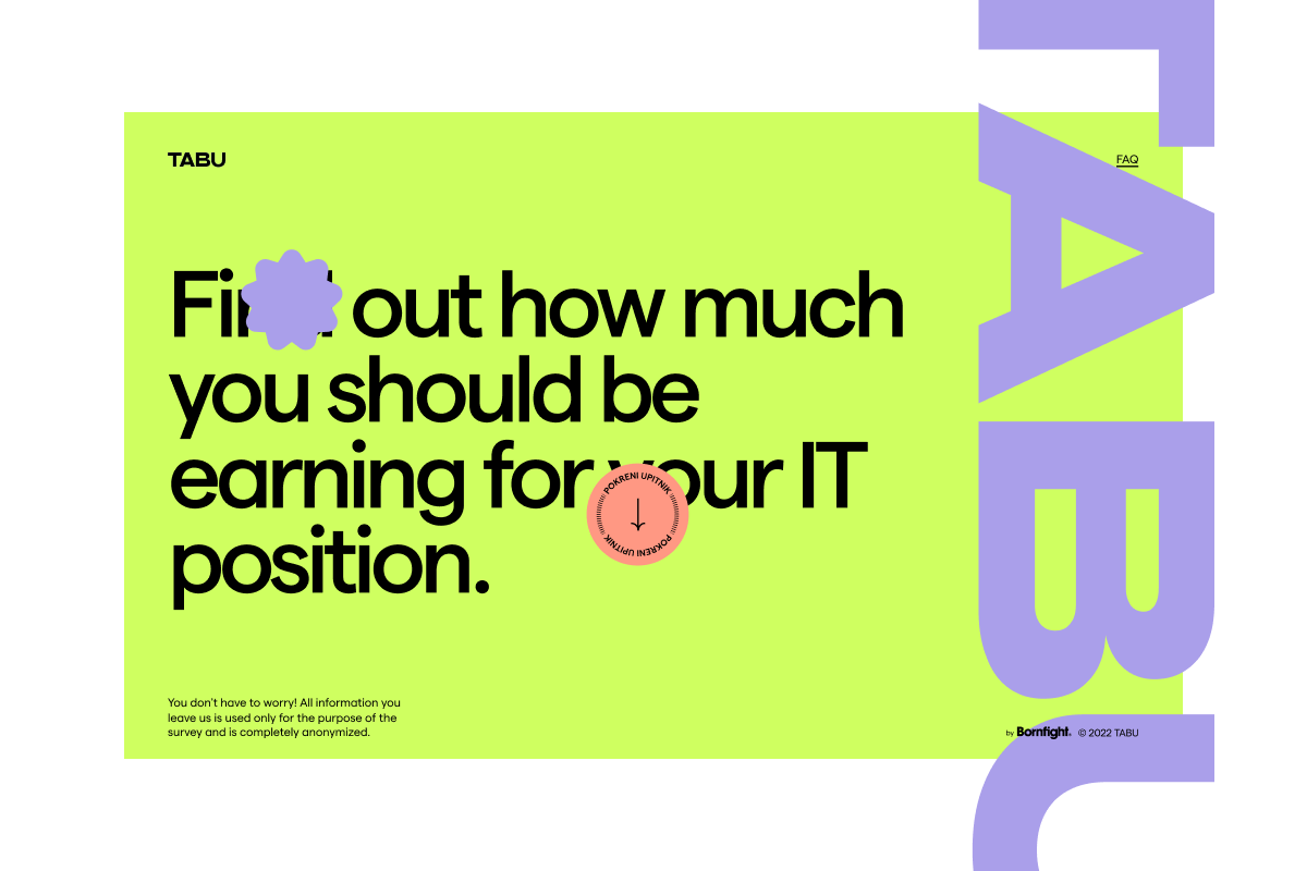 Bornfight - homepage