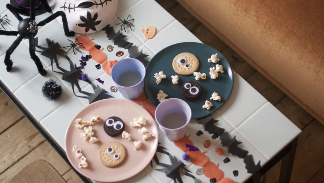 Børnevenligt DIY-pynt til Halloween-festen