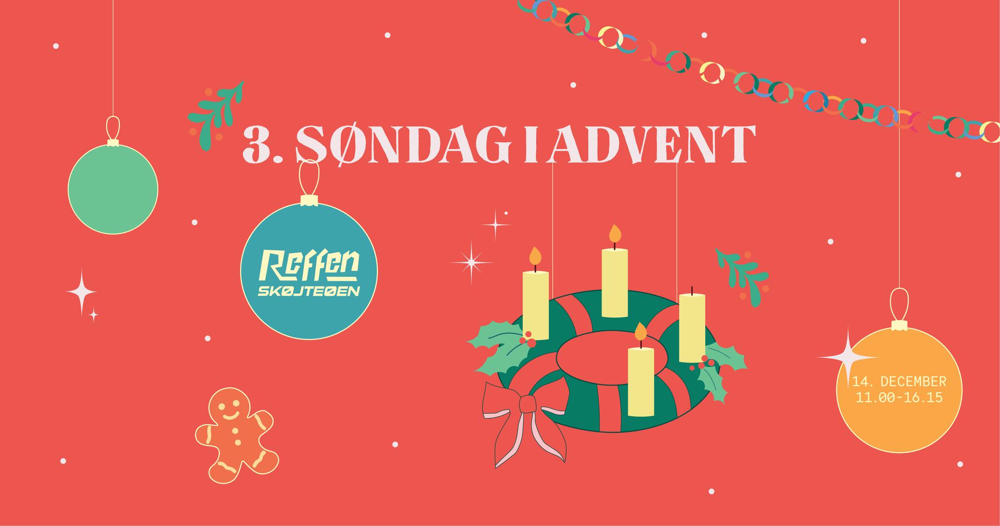 3. søndag i advent på Reffen Skøjteøen