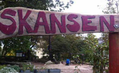 Skansen hus og have