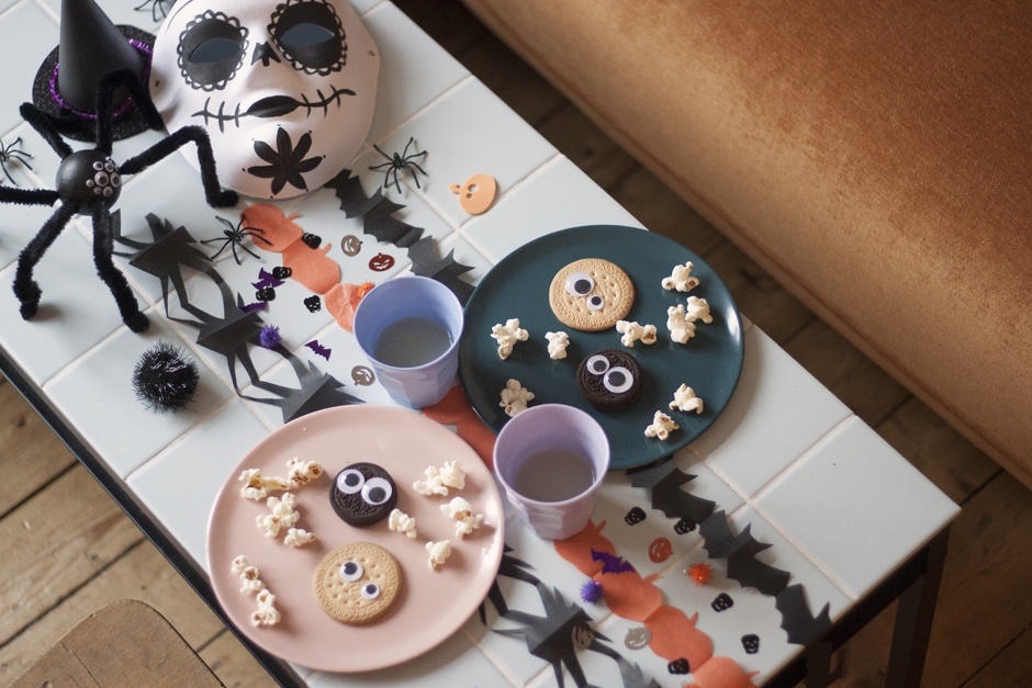 Børnevenligt DIY-pynt til Halloween-festen