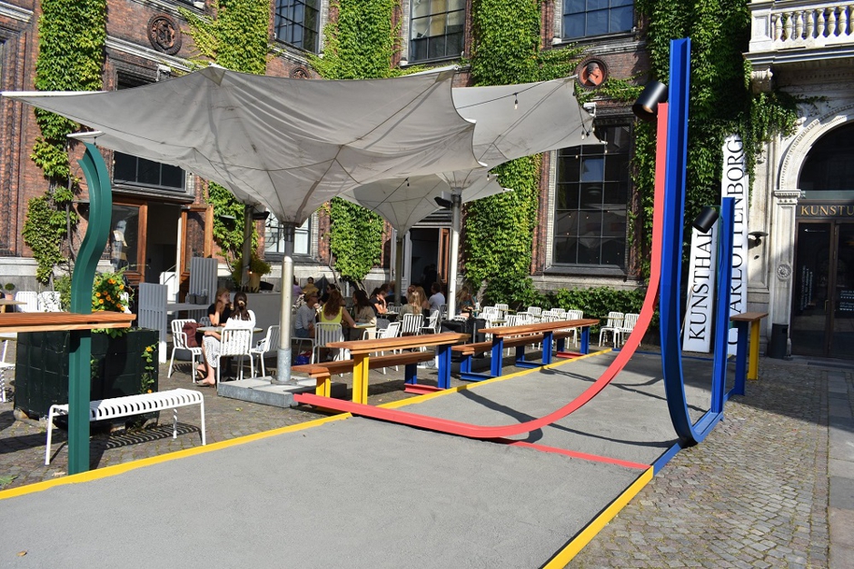 Petanque bane Kunsthal Charlottenborg