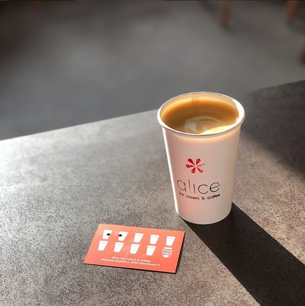 Alice Ice cream and coffee