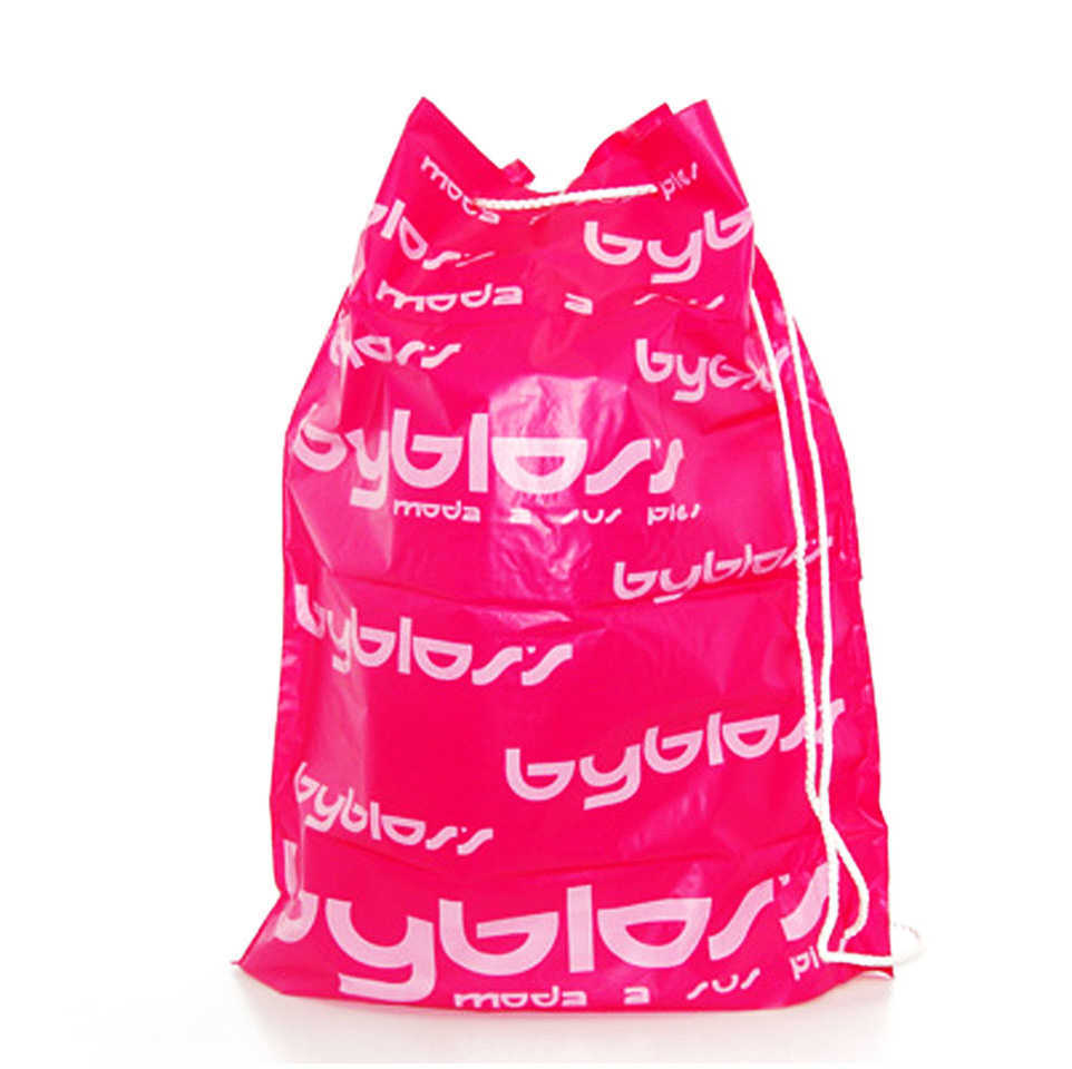 Drawstring Plastic Sack Bags | BÖRSE HANDBRANDING