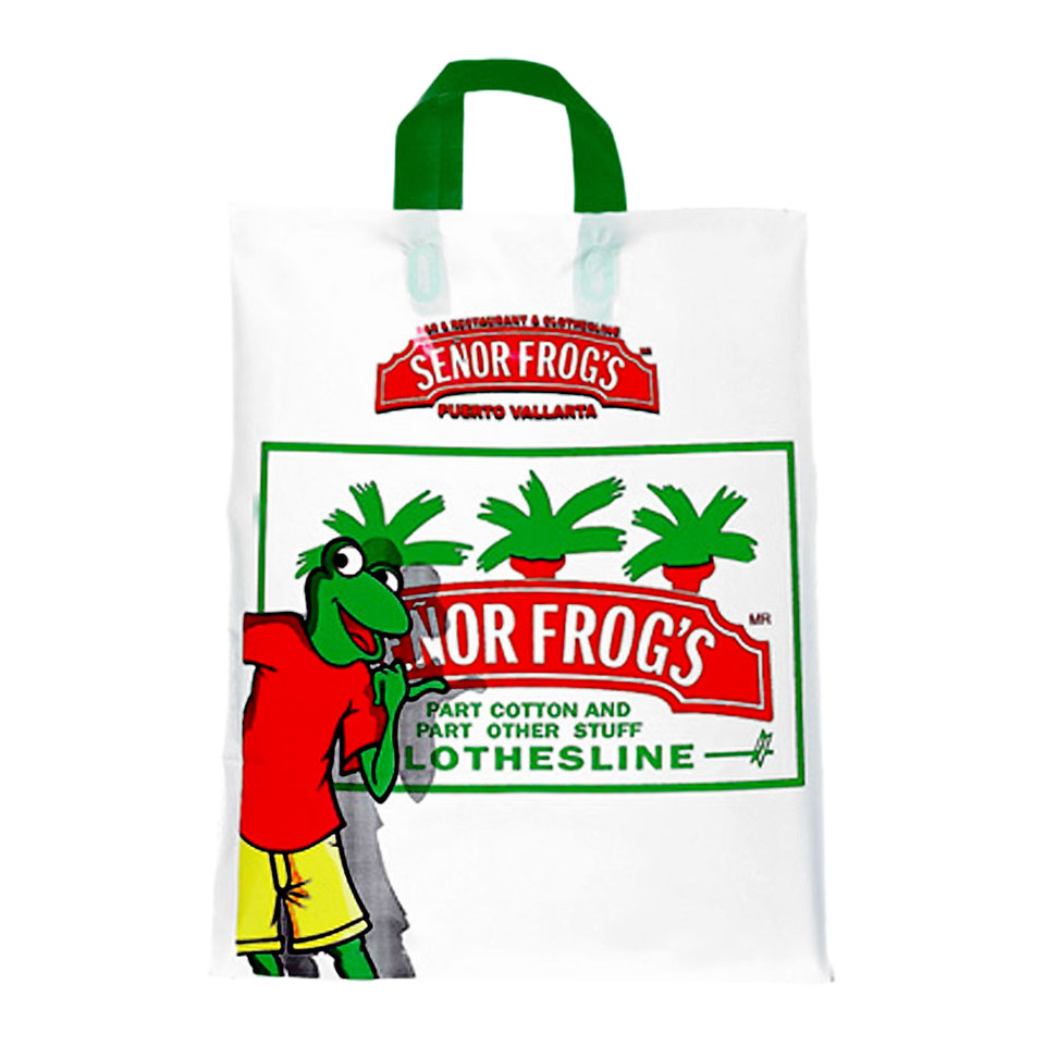 Soft Loop Handle Plastic Shopping Bags | BÖRSE HANDBRANDING