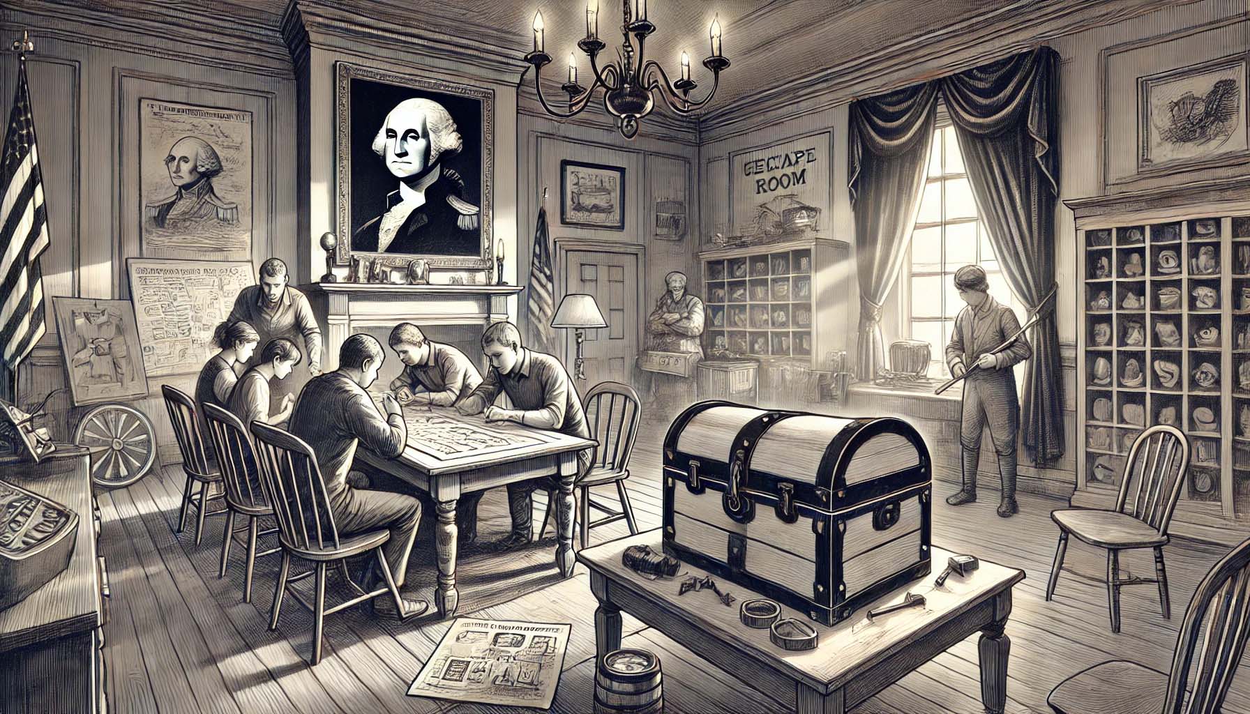 Celebrate Presidents' Day with Escape Room