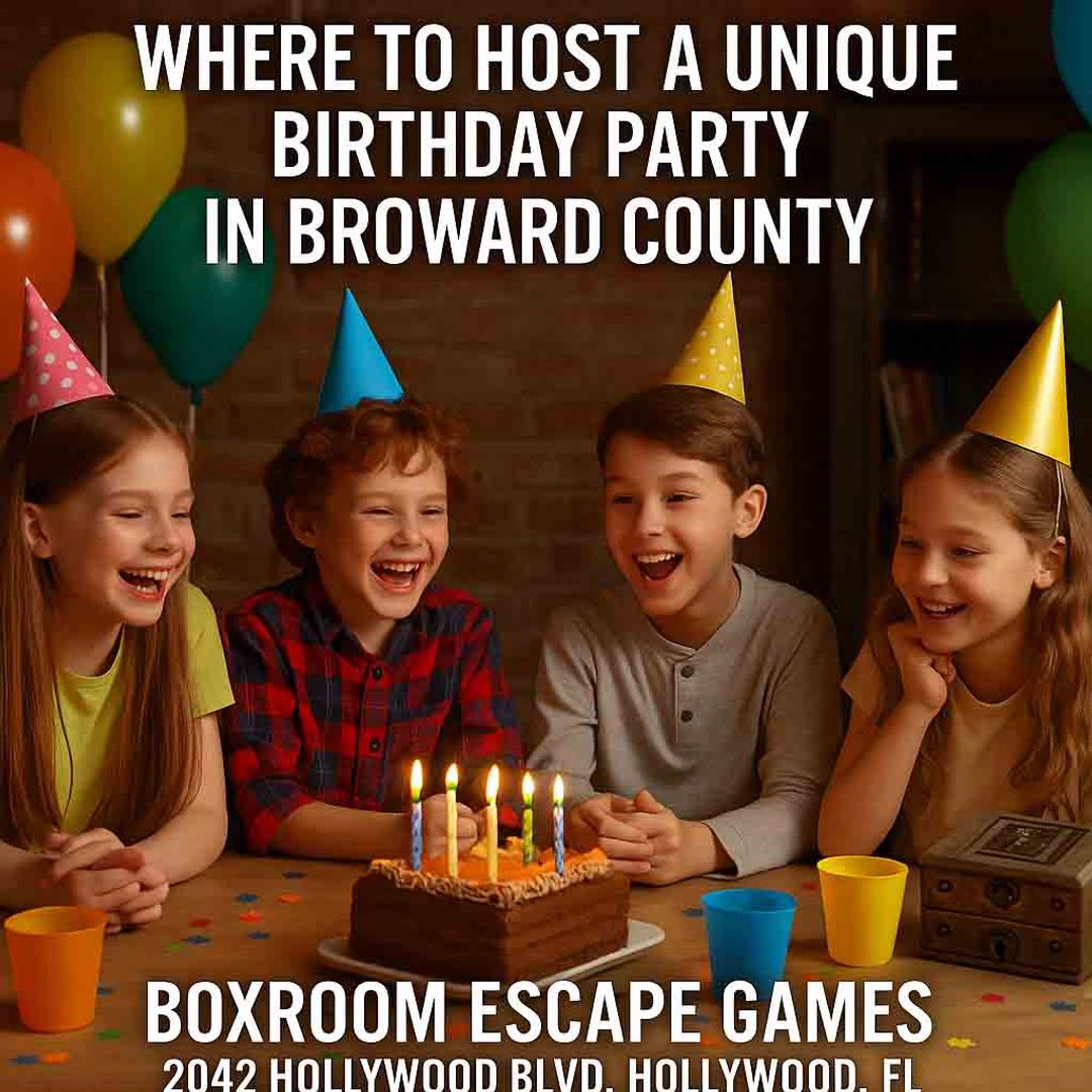 Where to Host a Unique Birthday Party in Broward County