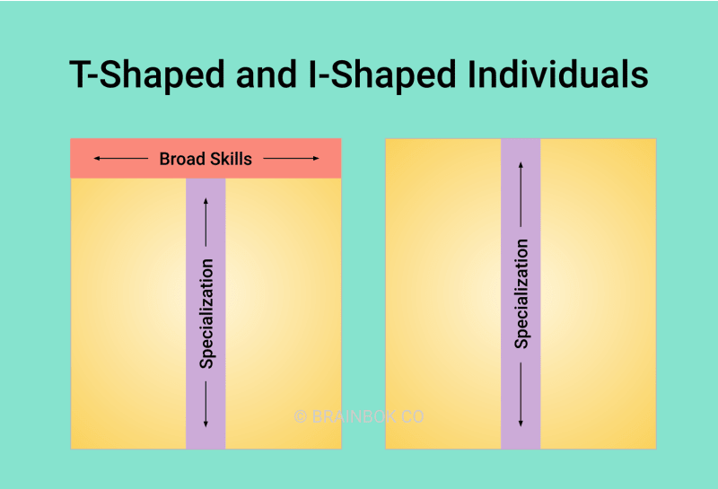 T-Shaped and I-Shaped Individuals - Agile Guide for PMP/CAPM