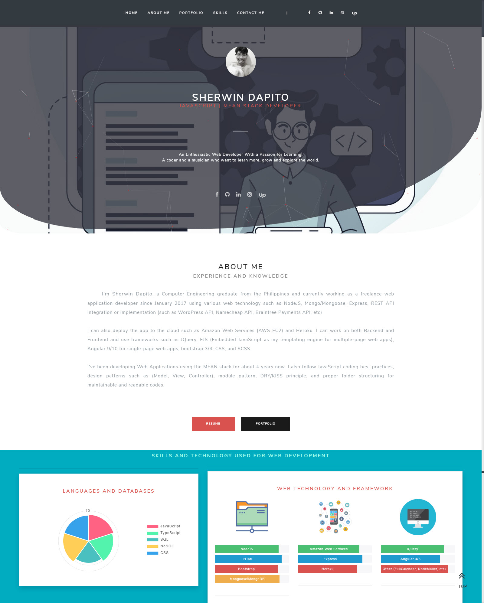 GitHub - sarwin-github/Sherwin-Dapito-Resume-Angular-5: A website resume created using Angular 5 ...
