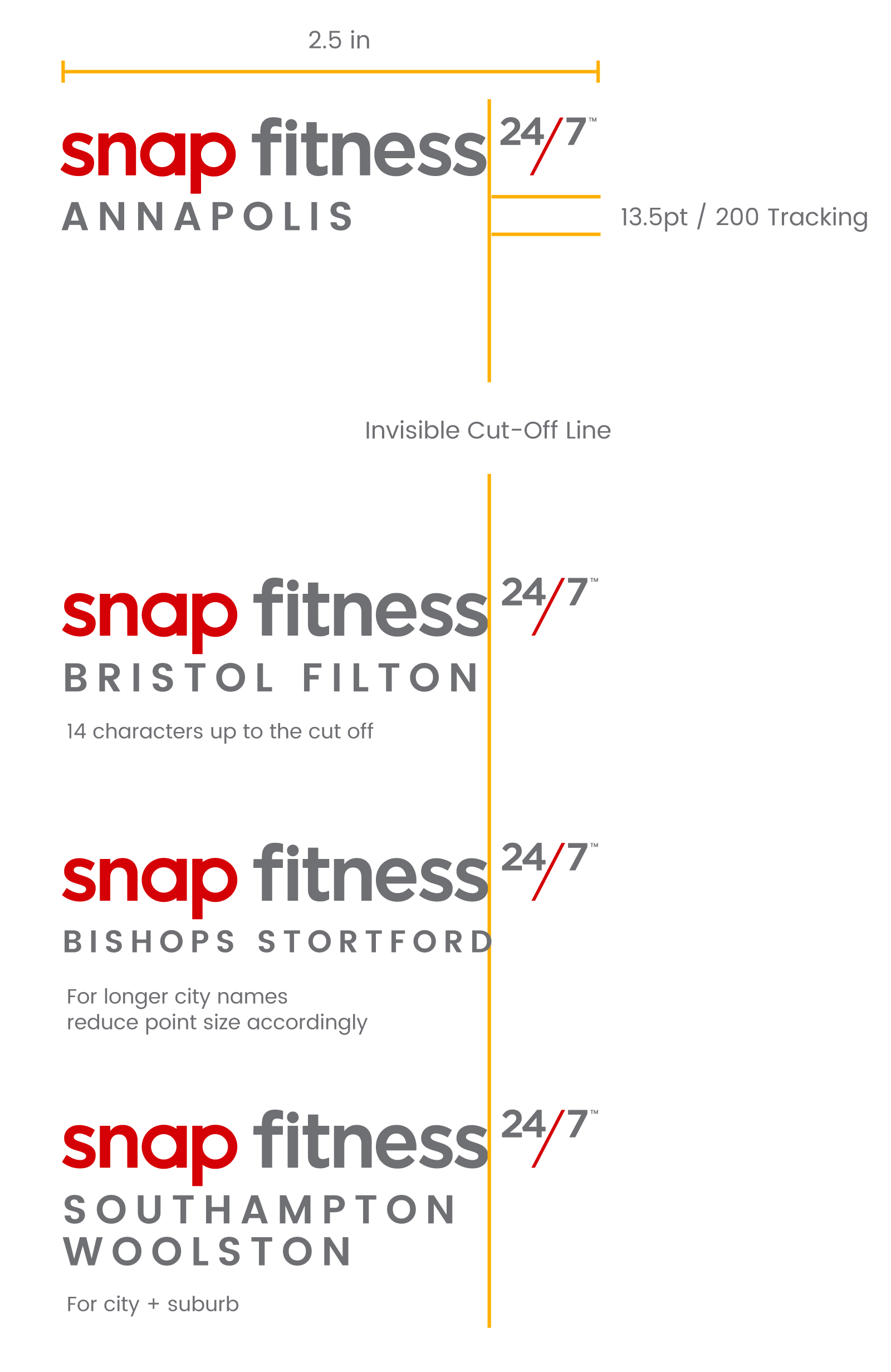 Snap Fitness 24/7 - brand identity, guideline and assets.