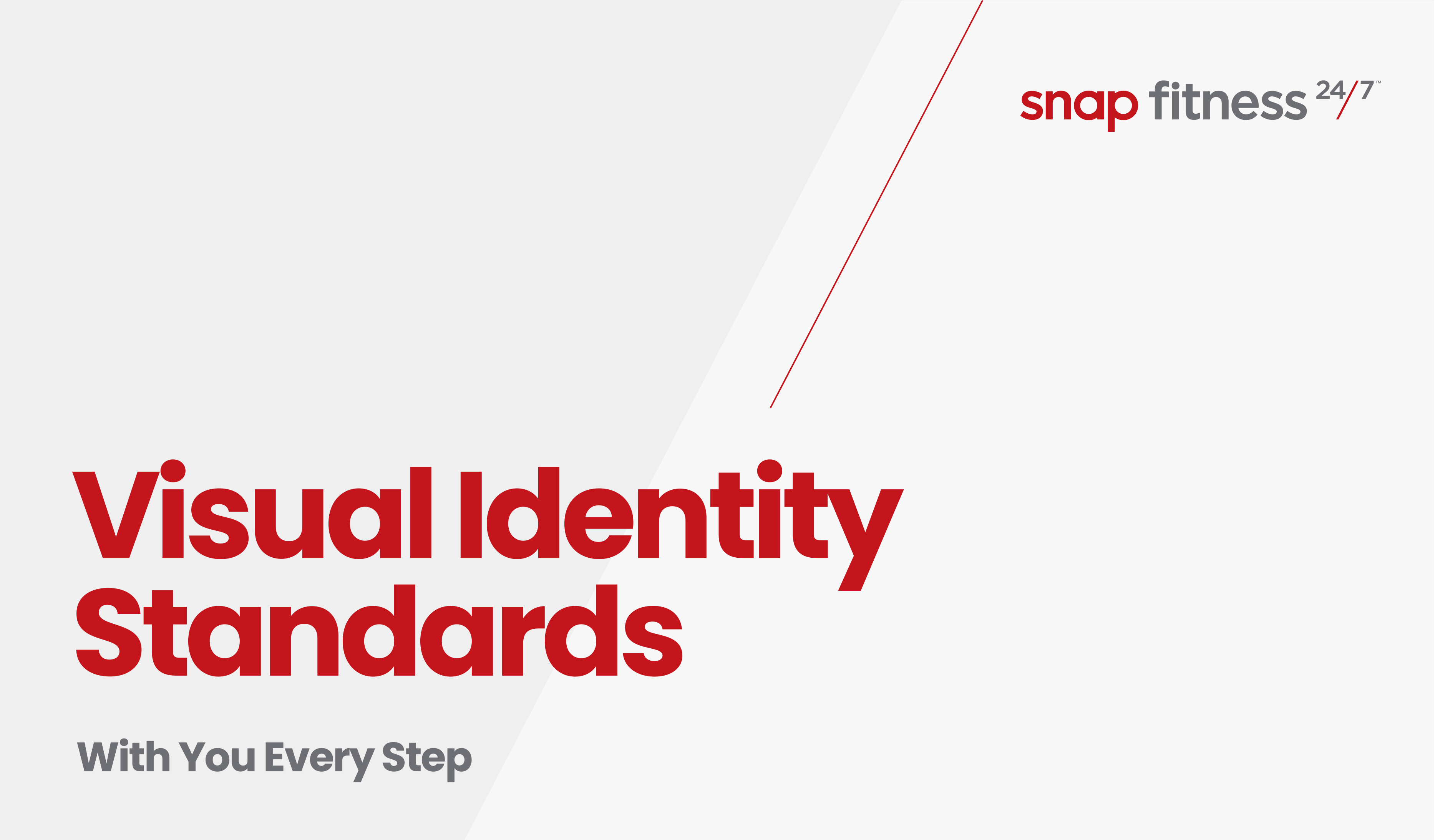 Snap Fitness 24/7 - brand identity, guideline and assets.