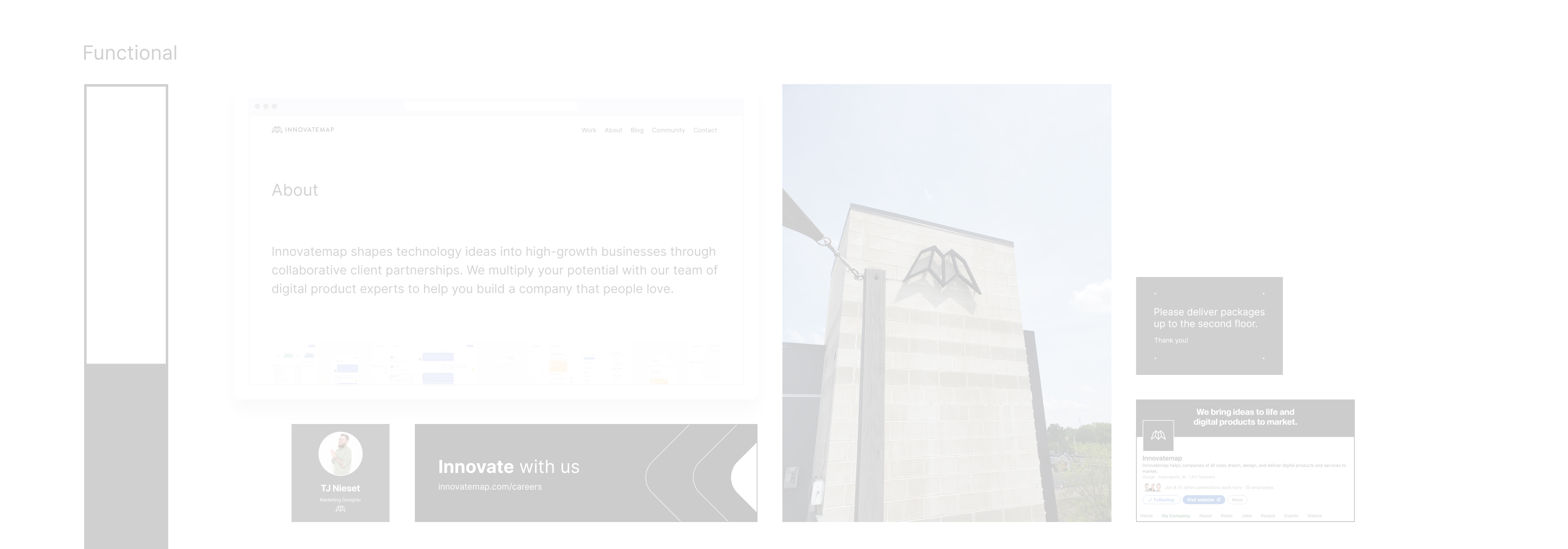 Innovatemap - brand identity, guideline and assets.