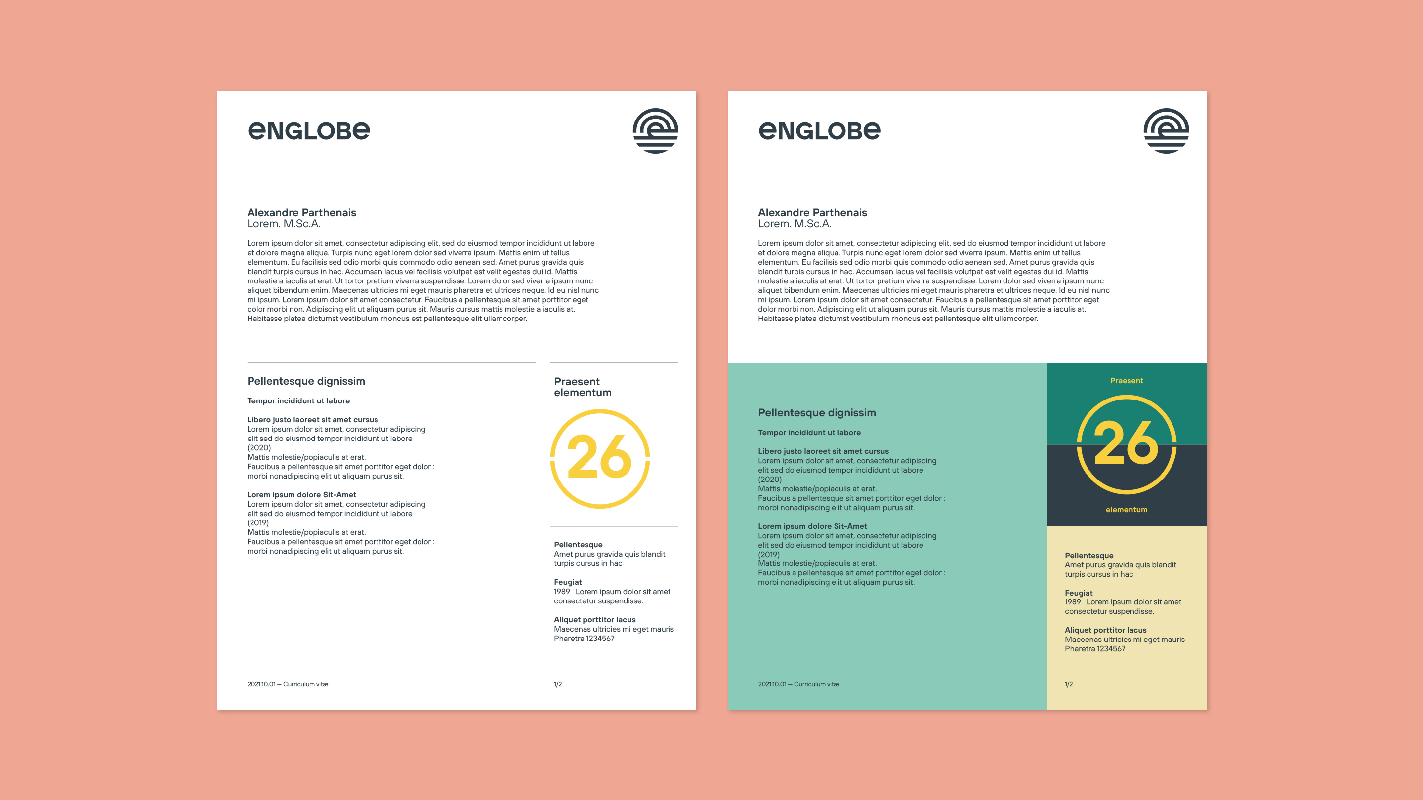 Englobe - brand identity, guideline and assets.