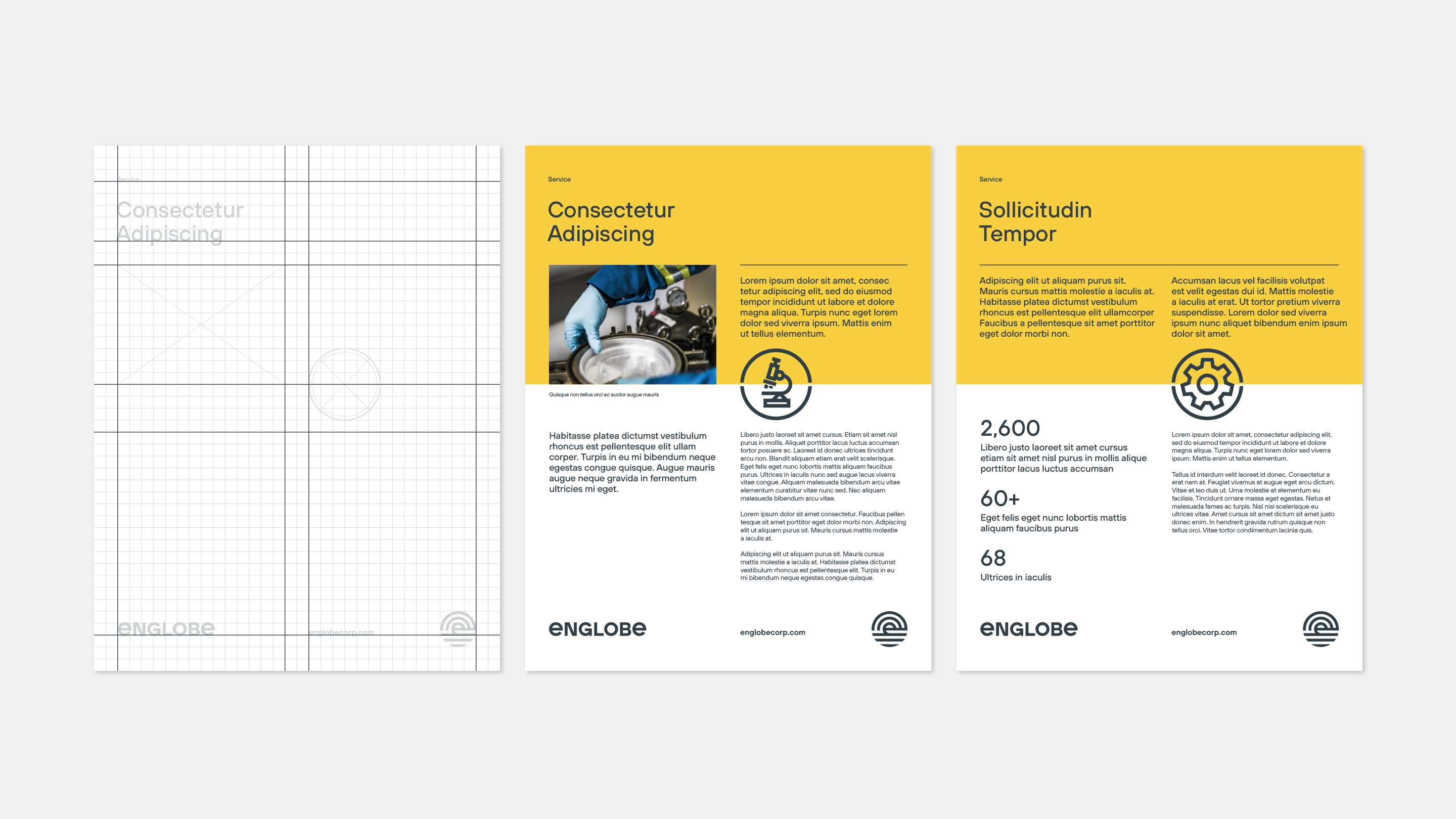 Englobe - brand identity, guideline and assets.