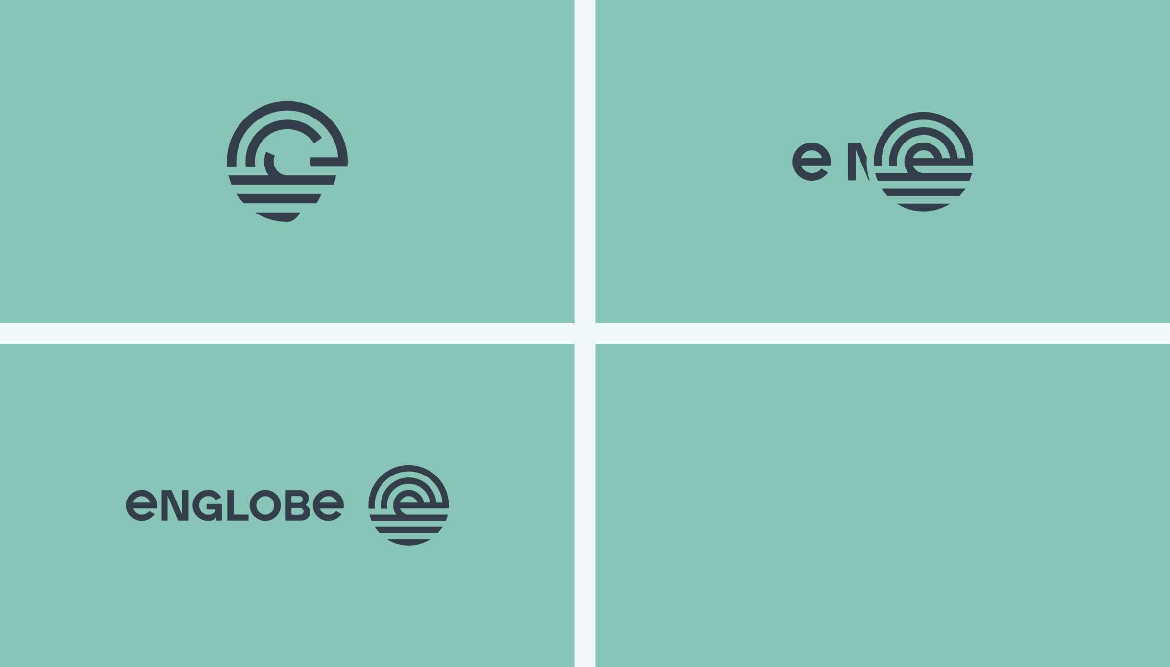 Englobe - brand identity, guideline and assets.