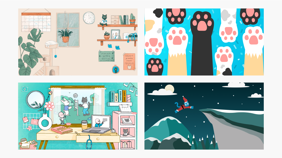 OnlineMedEd - brand identity, guideline and assets.