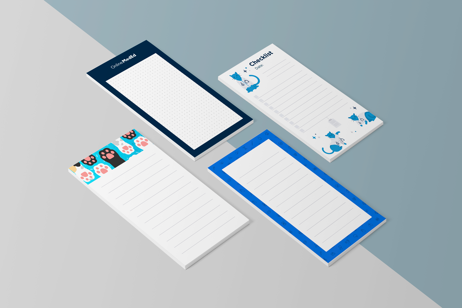 OnlineMedEd - brand identity, guideline and assets.