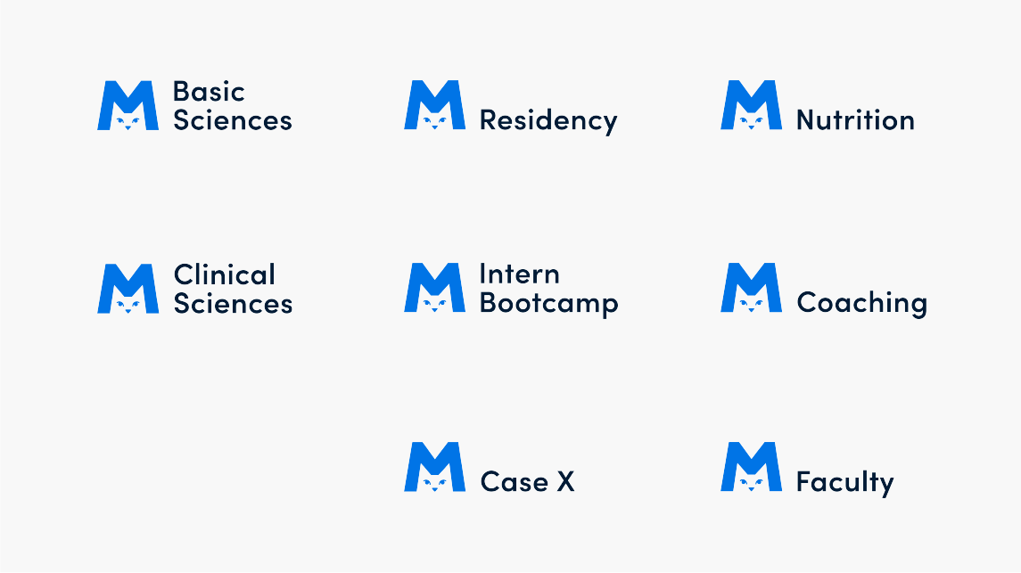 OnlineMedEd - brand identity, guideline and assets.