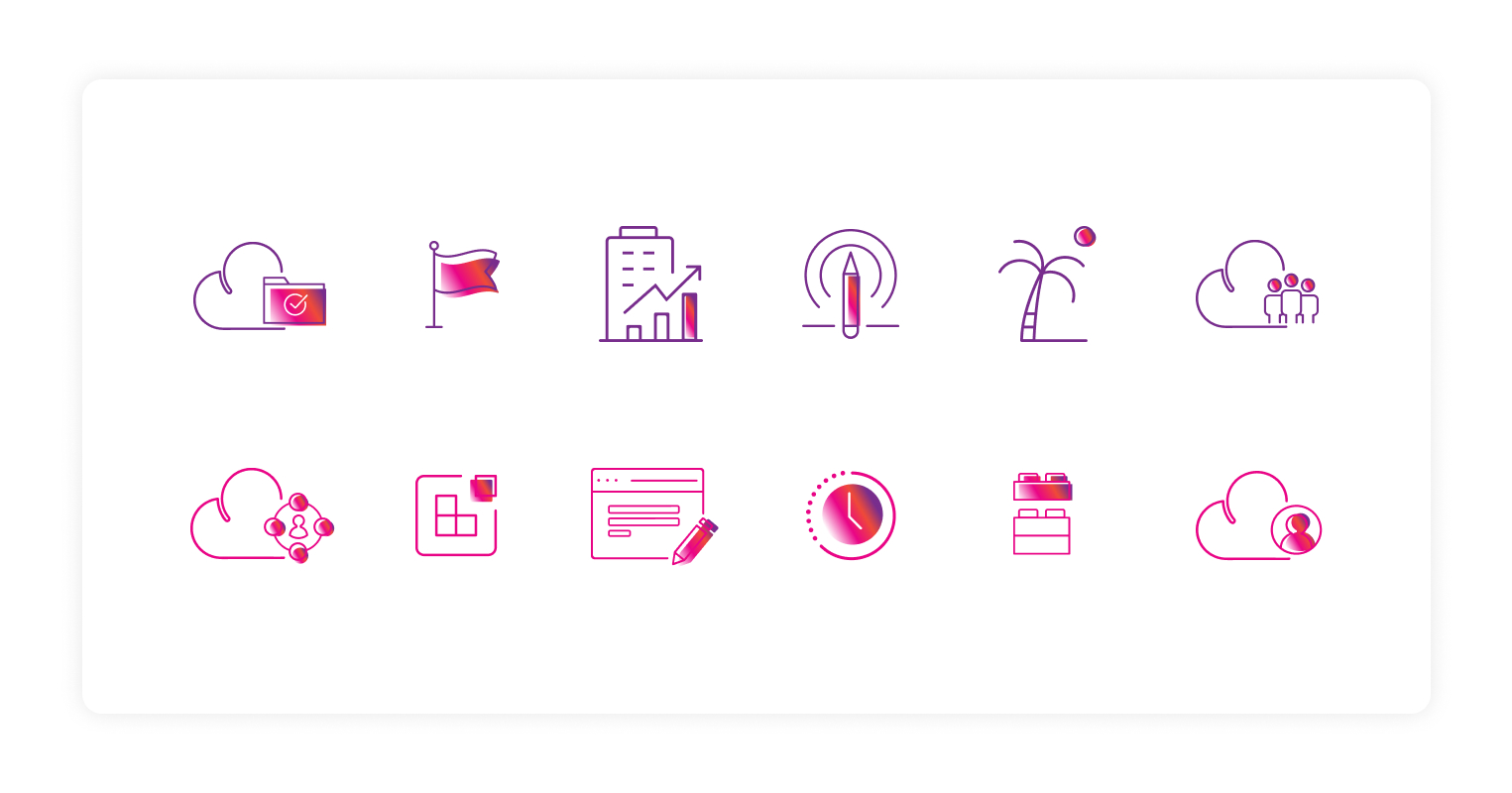 Thentia Cloud - brand identity, guideline and assets.