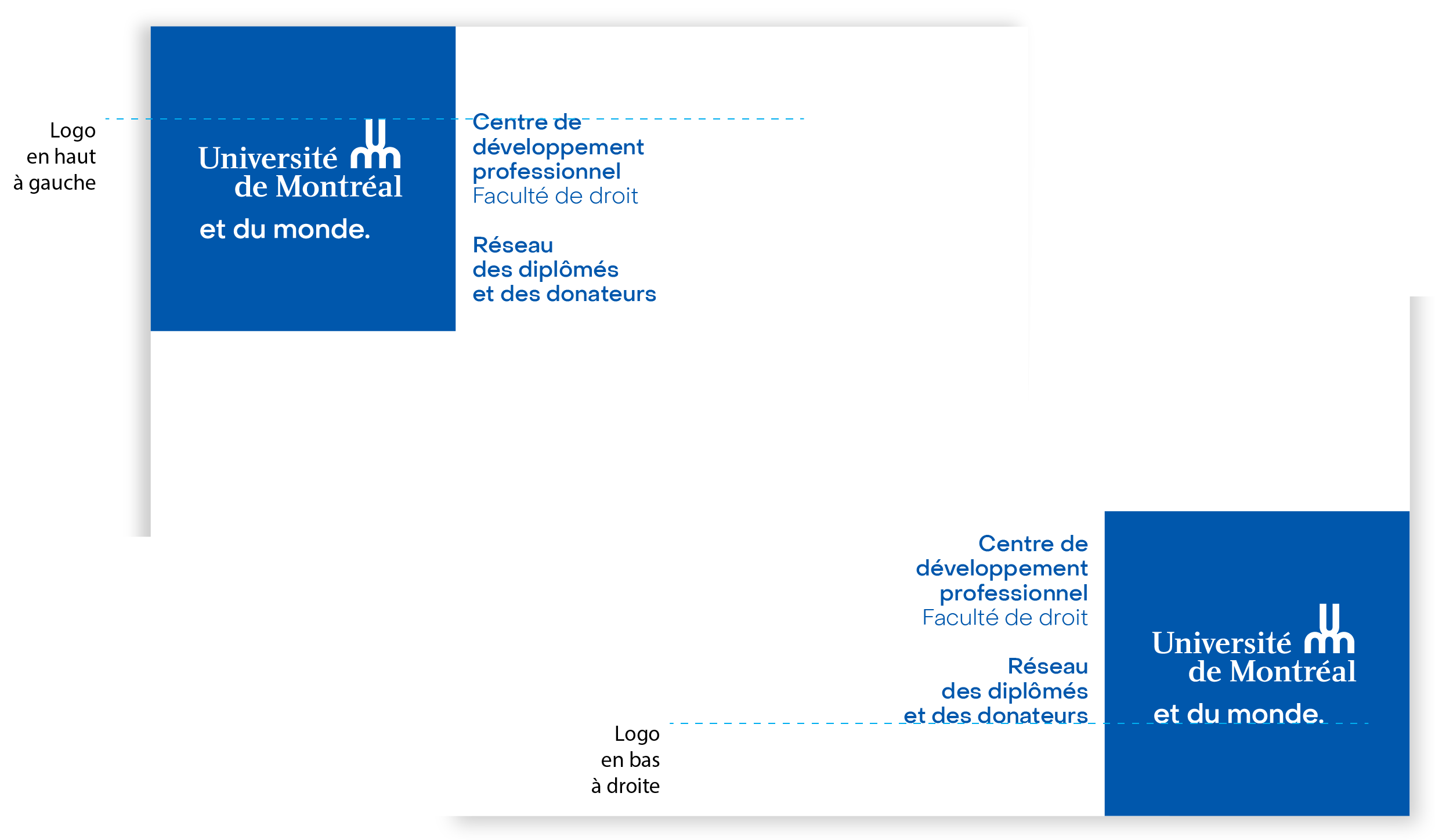 umontreal.ca - brand identity, guideline and assets.
